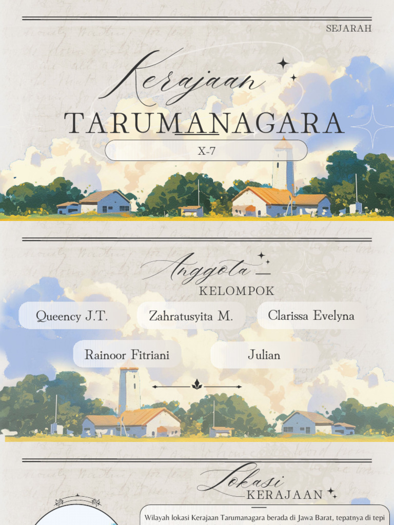 Sejarah dan Peninggalan Tarumanegara | PDF