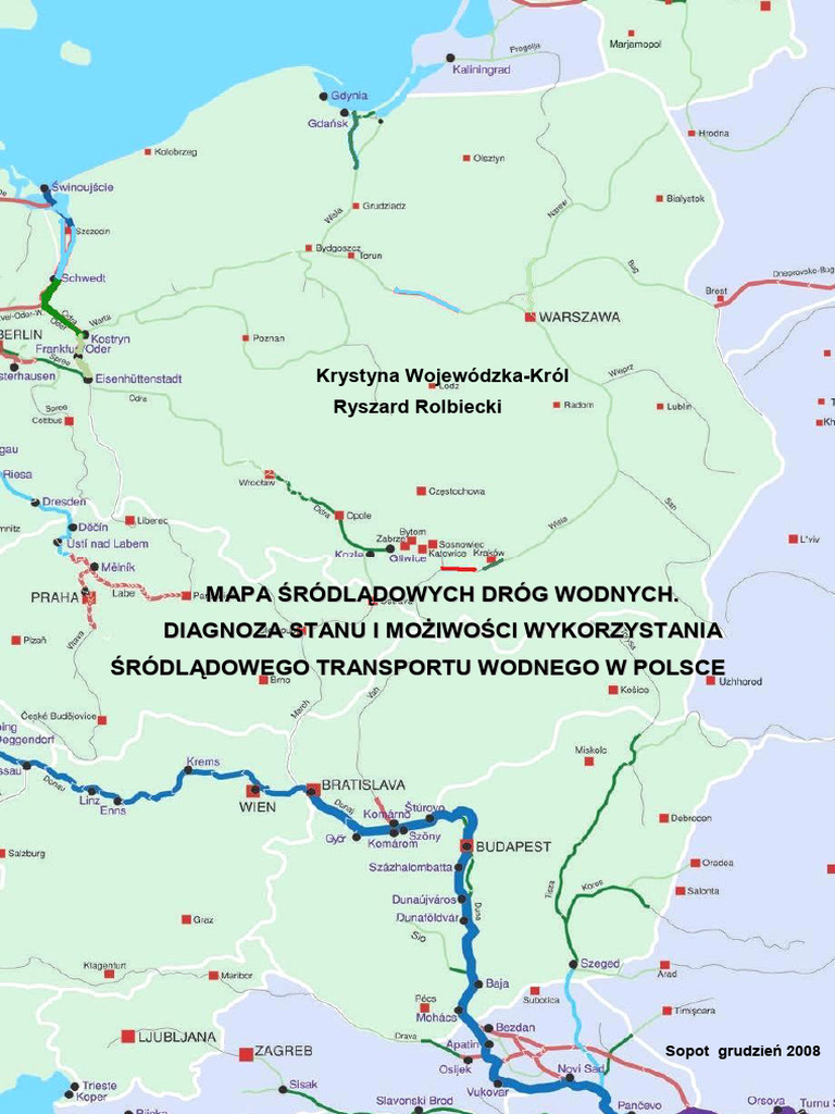 Polish Waterways - Mapa Srodladowych Drog Wodnych. Cz. 1 | PDF