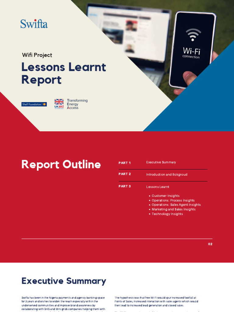 Wifi Report Lesson Learnt Compressed | PDF | Wi Fi | Internet