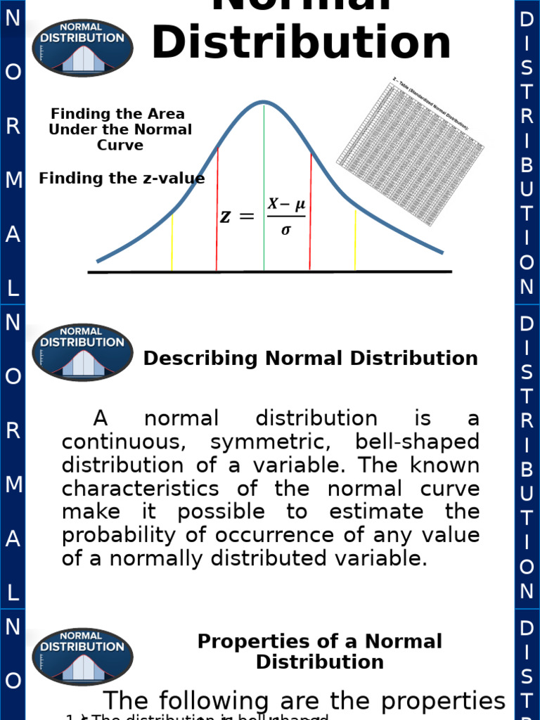 BSN 13 Week 9 Probability Normal Distribution 1 | PDF | Normal ...