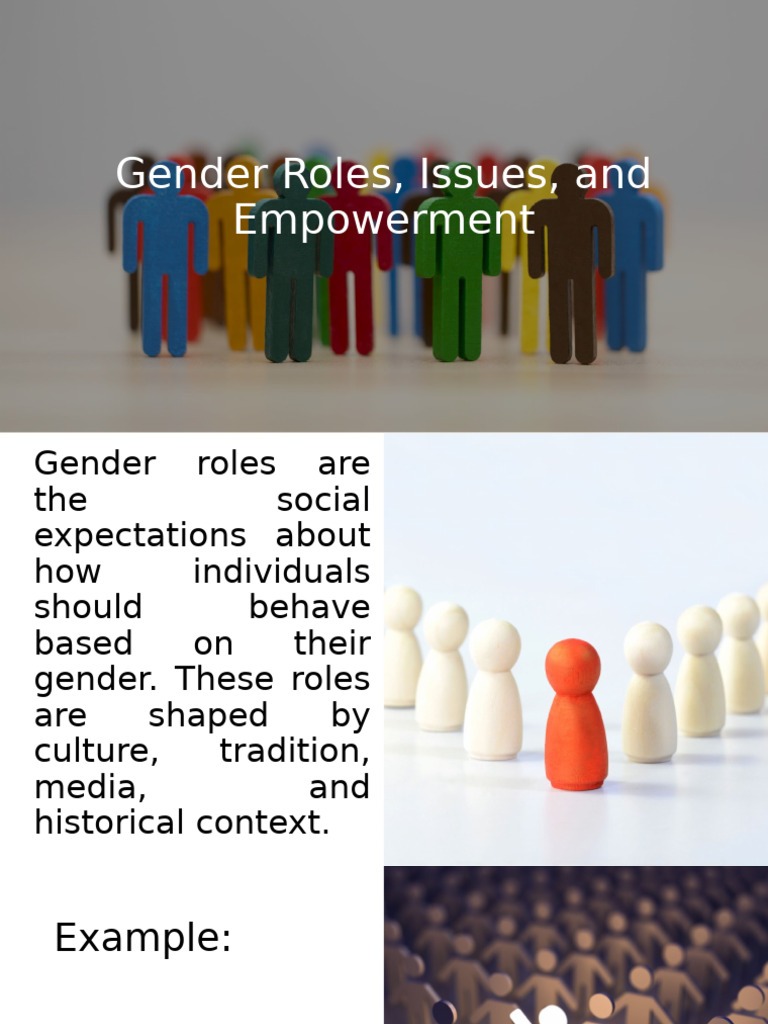Gender Roles Issues and Empowerment | PDF | Gender Role | Gender