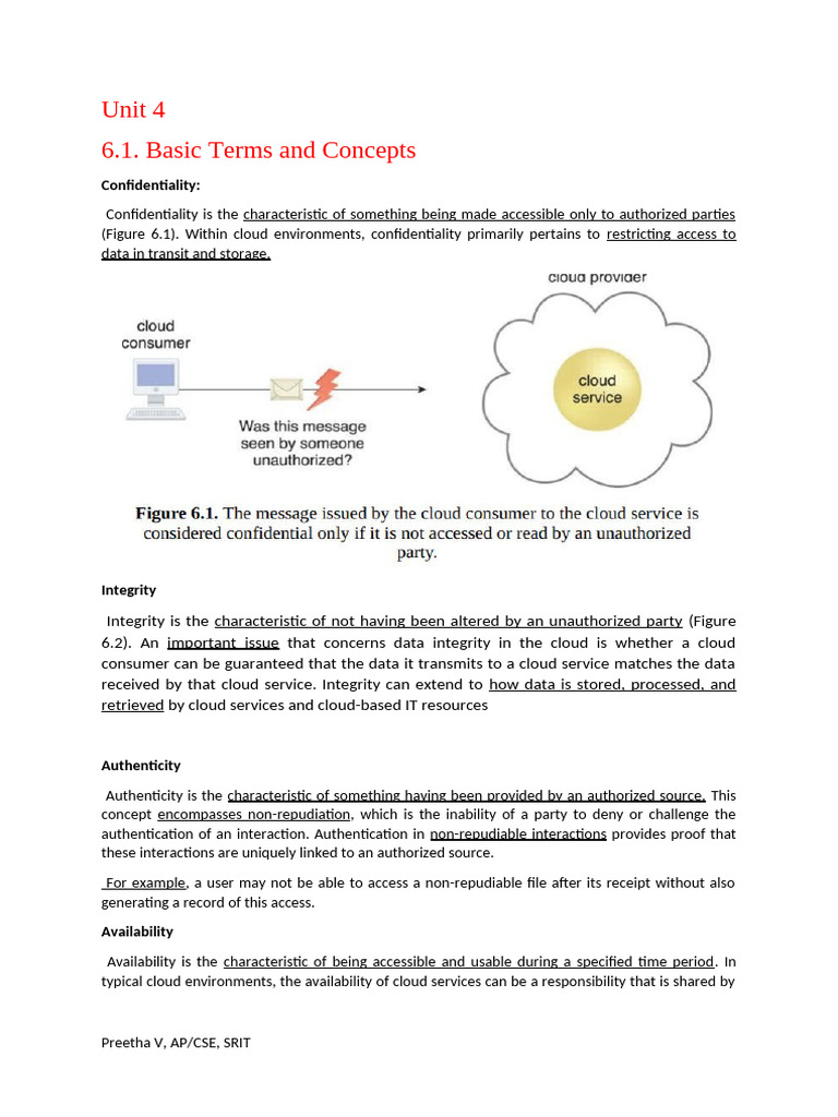 CCT Unit 4 Basic Terms and Concepts | PDF | Computer Security | Security