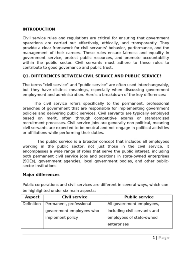 Civil Service 2 | PDF | Civil Service | Employment
