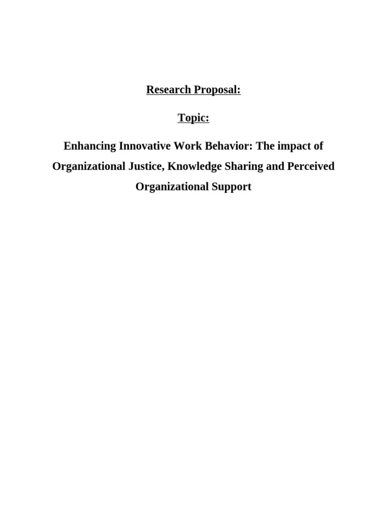 Research Proposal | PDF | Social Psychology | Psychology