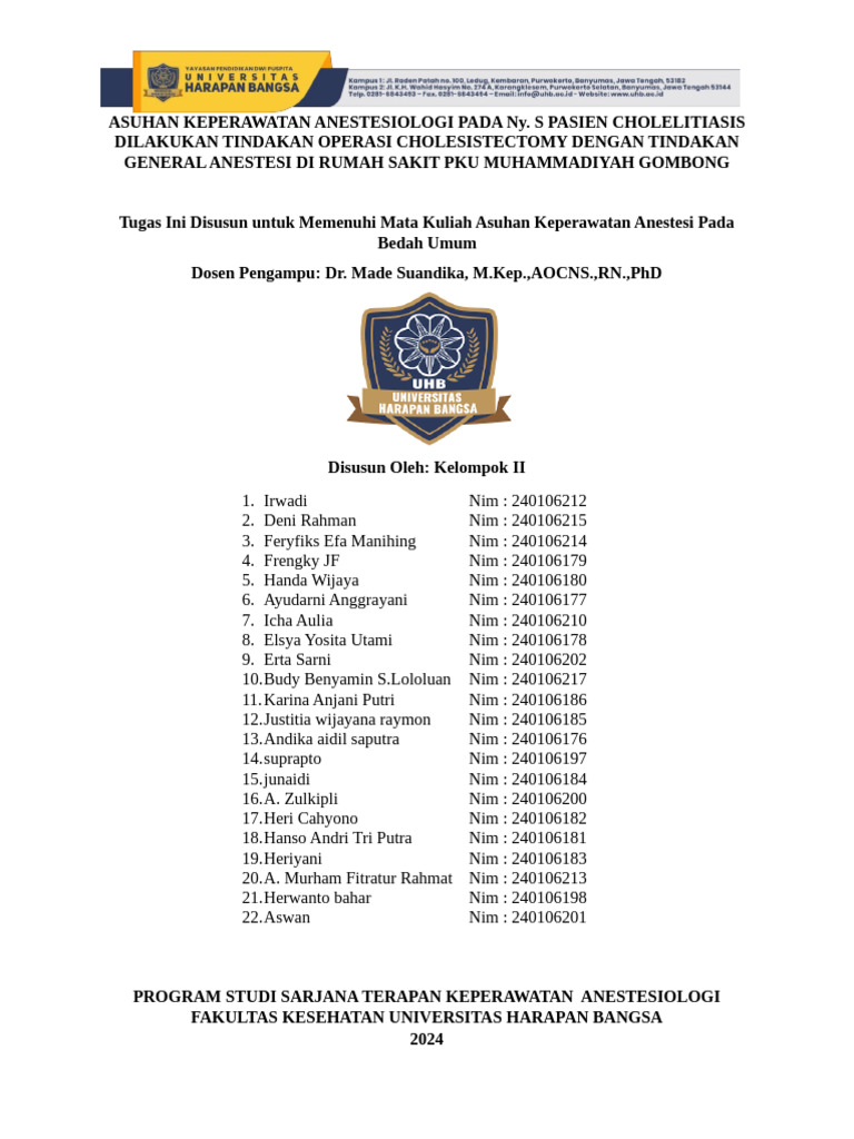 Askan Cholelitiasis | PDF