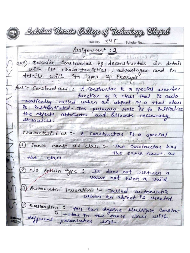 Assignment 2 Oopm | PDF