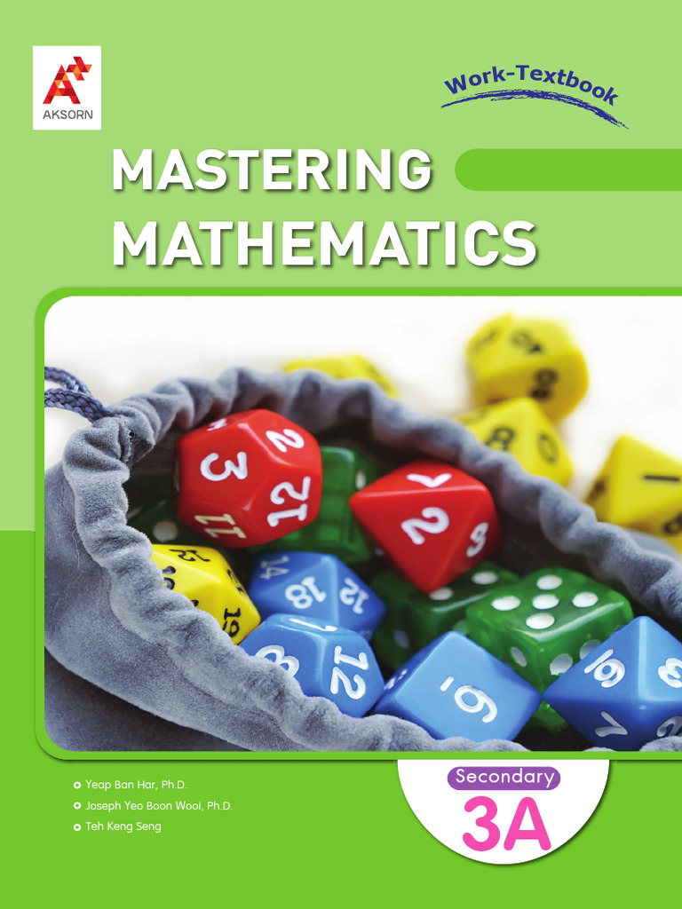 Work-Textbook Mastering Mathematics Secondary 3A | PDF | Inequality (Mathematics) | Quadratic ...