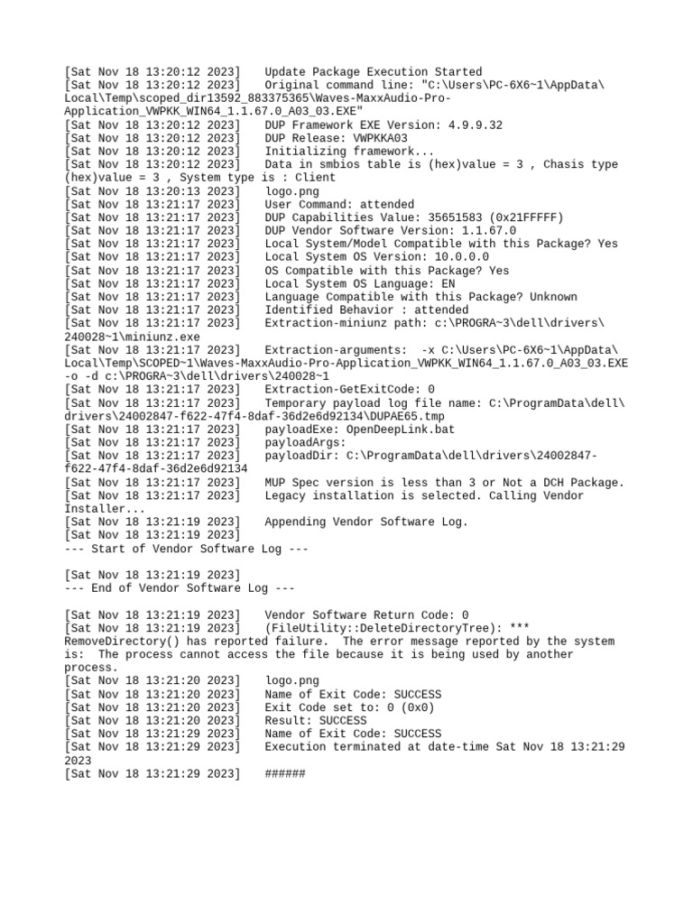 Waves-MaxxAudio-Pro-Application VWPKK WIN64 1.1.67.0 A03 03 | PDF ...