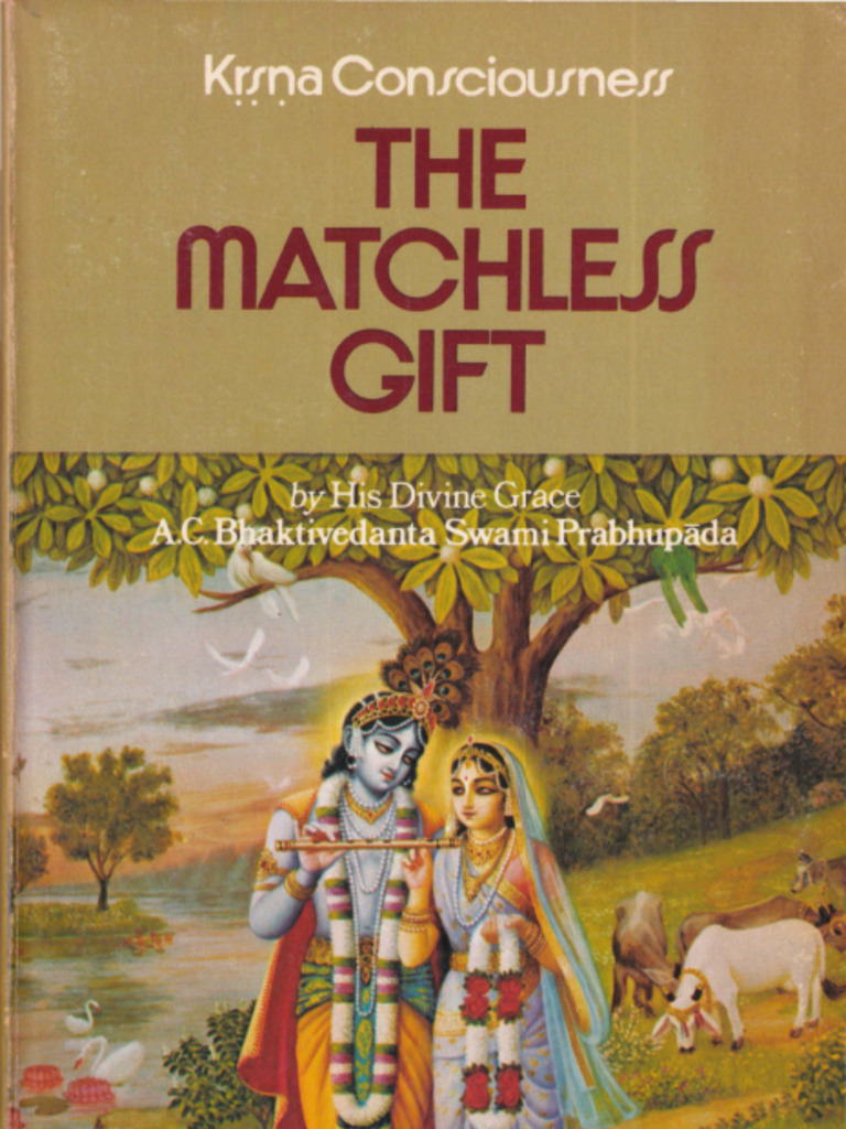 Krsna Consciousness The Matchless Gift Original 1974 Book Scan 2024 08 ...