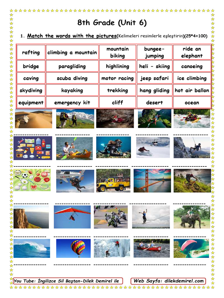 Class Unit 6 Worksheet DD | PDF