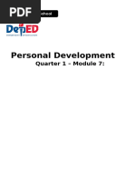 Personal Development: Quarter 1 - Module 6: Development Through The ...
