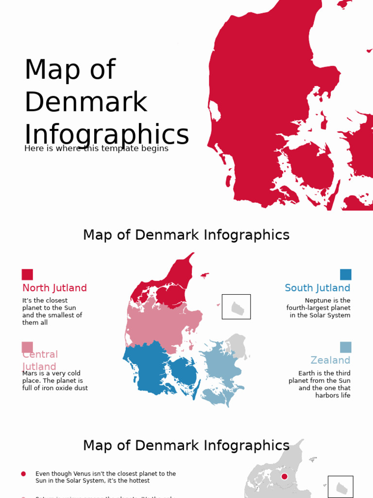 South Zealand Denmark Map Infographics | PDF | Planets | Solar System