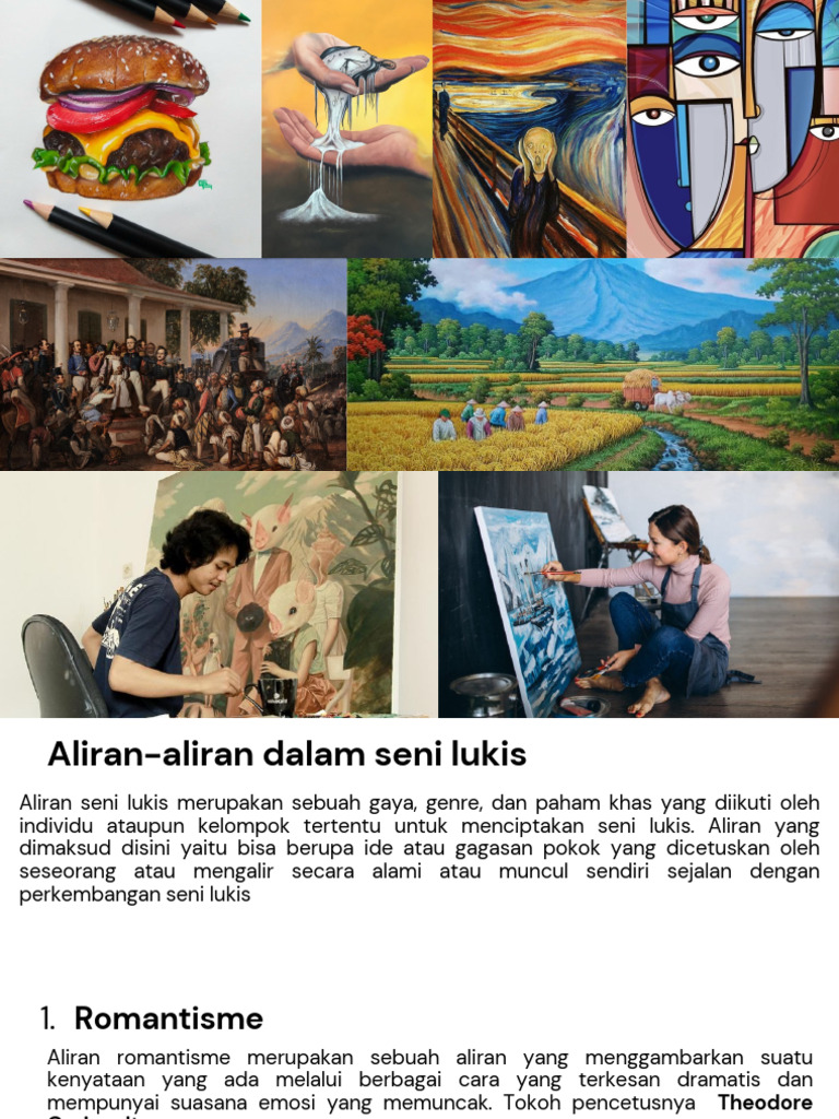 Materi Aliran Seni Lukis Kelas X | PDF