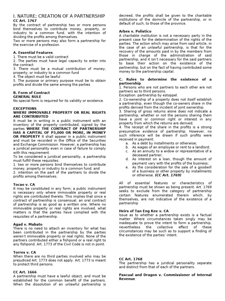 Partnership | PDF | Partnership | Taxes Partnership | PDF | Partnership | Taxes