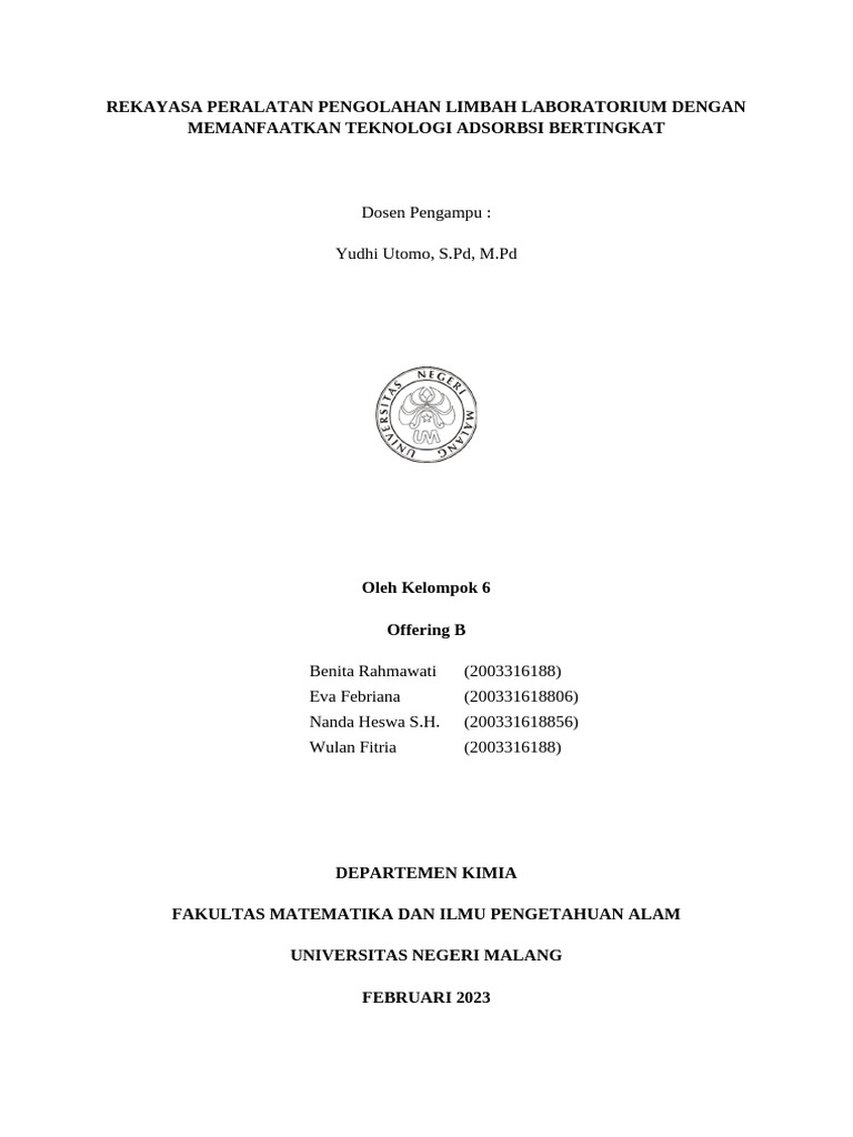 Proposal Proyek Penglab | PDF