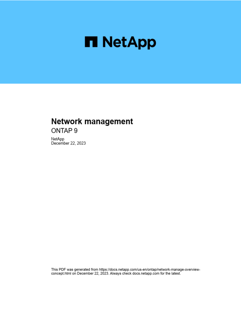 Network Management | PDF | Domain Name System | Computer Network