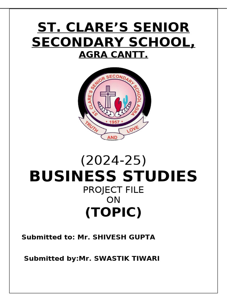 Front Page BST File | PDF