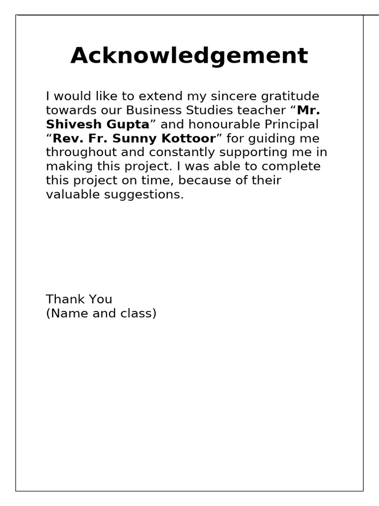 Certificate and Acknowledgment | PDF