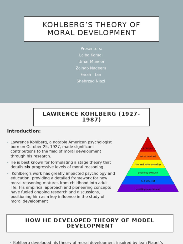 Kohlberg's Theory of Moral Development | PDF | Social Psychology ...