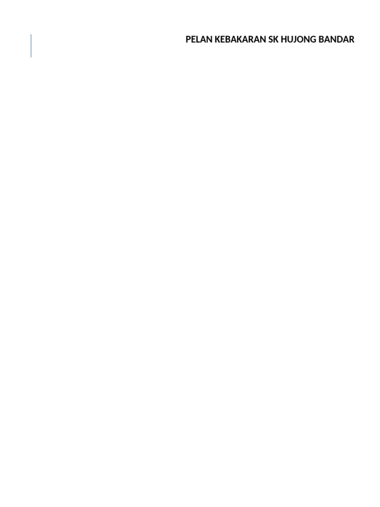 Pelan Kebakaran SKHB 2024-1 | PDF