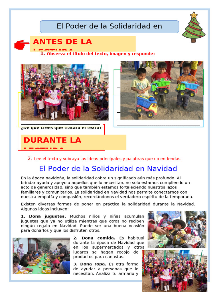 Ficha Com El Poder de La Solidaridad | PDF | Solidaridad