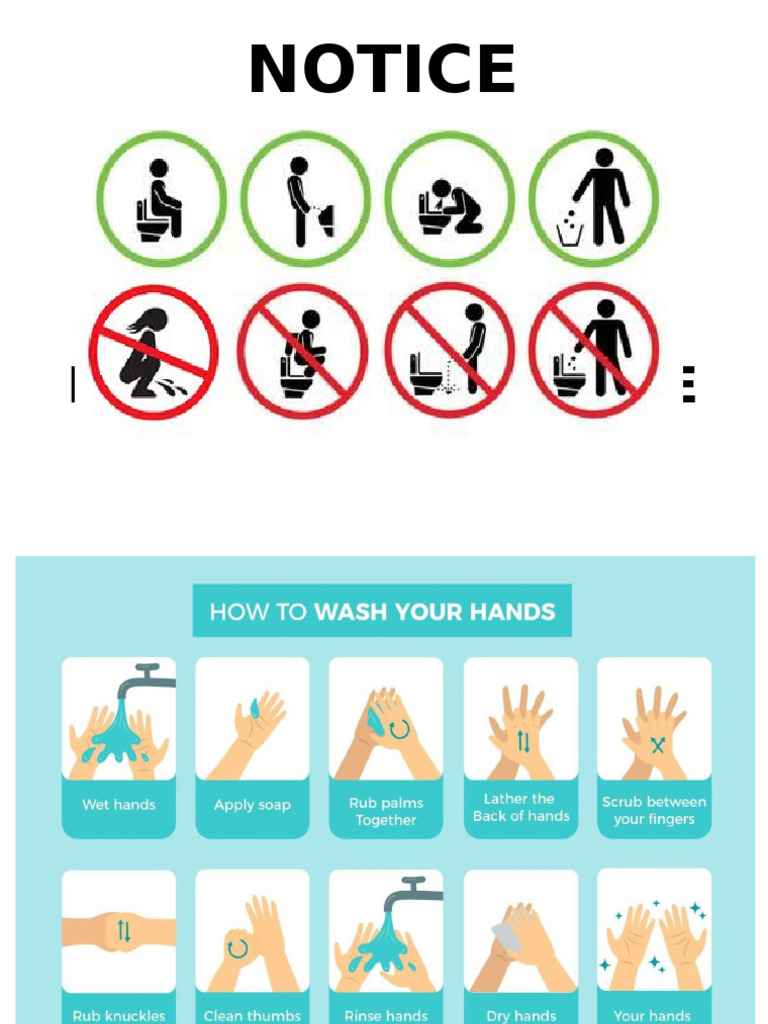 Restroom Etiquette | PDF
