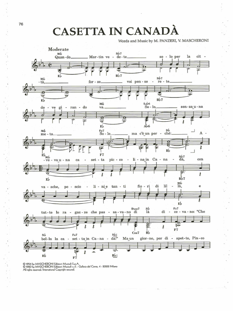 Casetta in Canadà | PDF