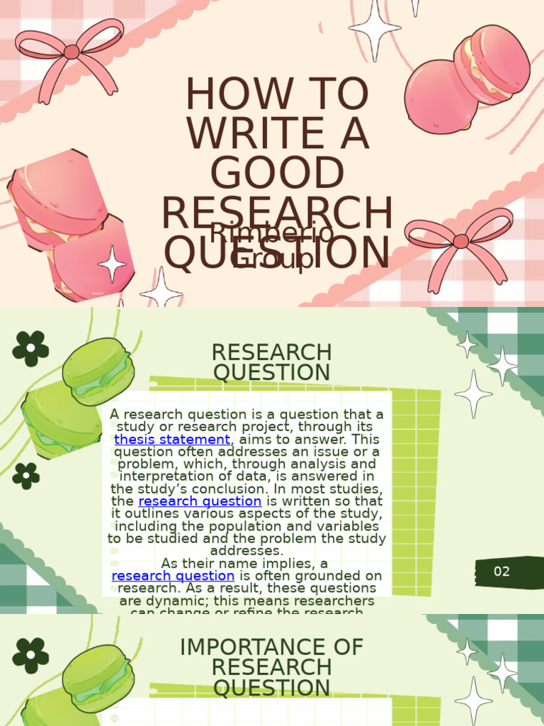 Pink Colorful Cute Illustrative Group Project Presentation | PDF | Quantitative Research ...