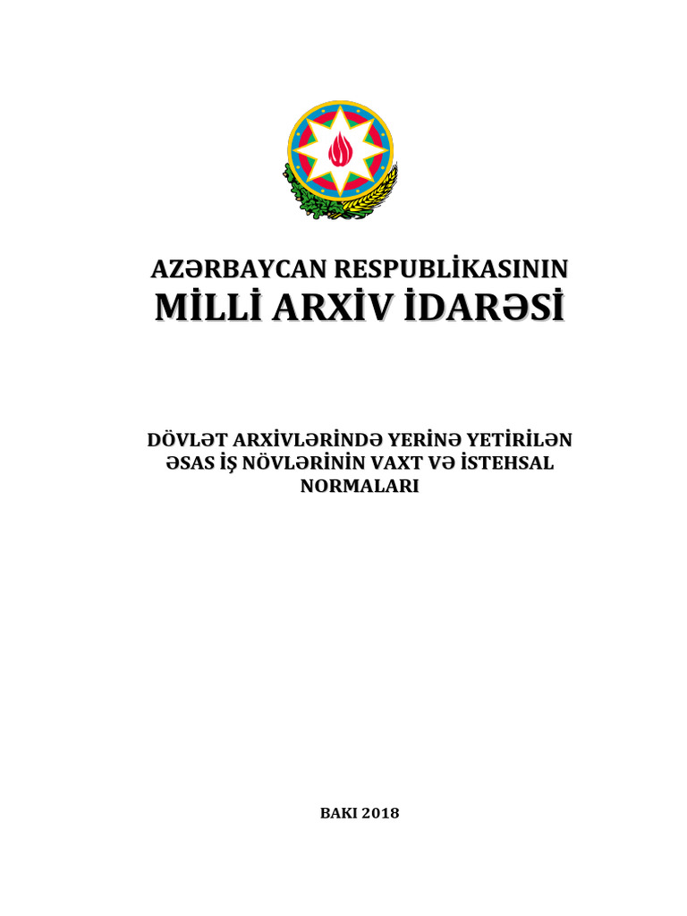 Vaxt Normalari | PDF