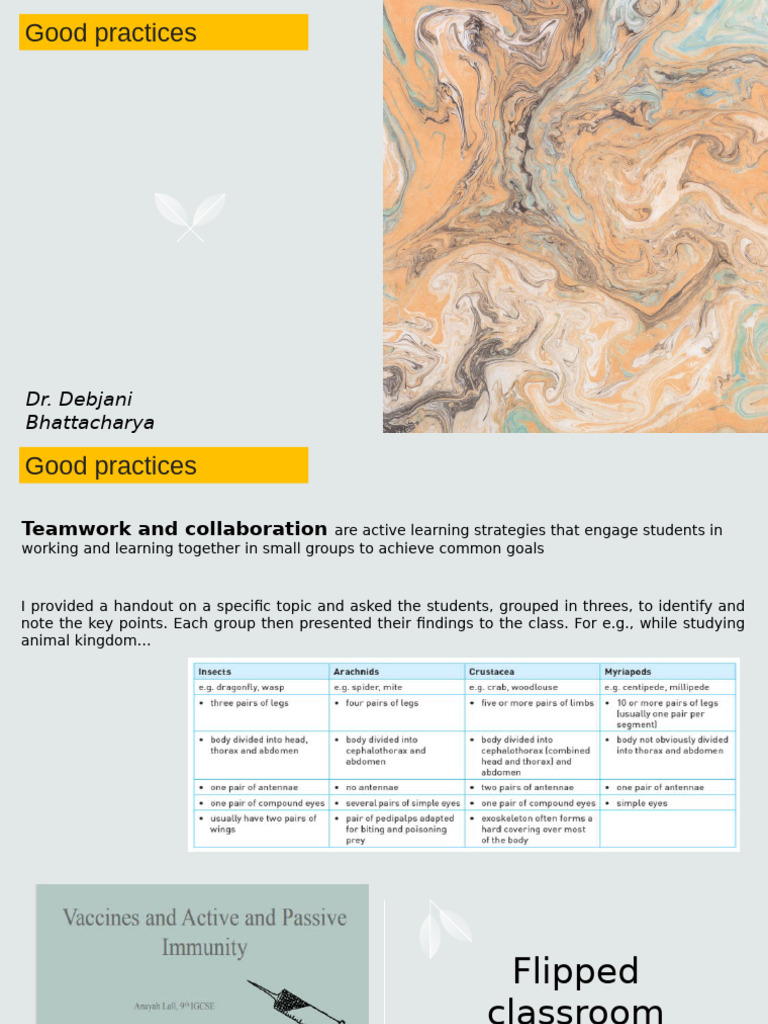 Sharing Good Practices | PDF