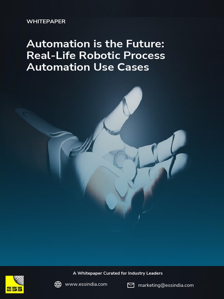 Automation Is The Future | PDF | Automation | Logistics
