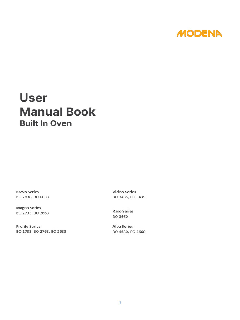 Built-In Oven Bo 6435 | PDF | Oven | Barbecue Grill