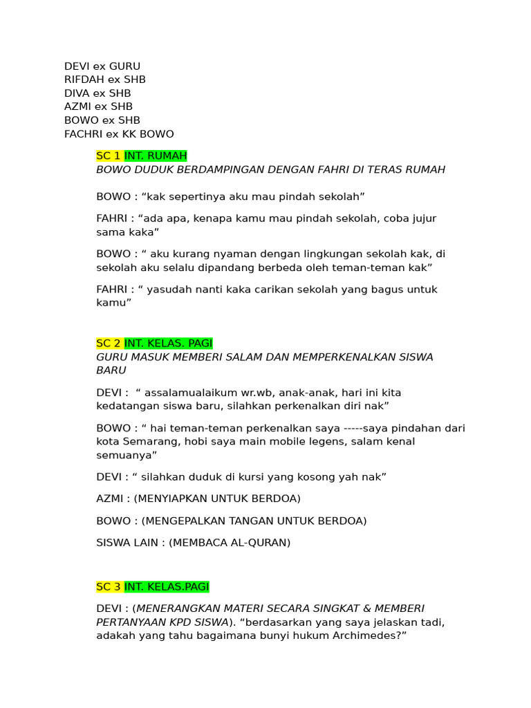 Draft 2 Naskah Norma Agama | PDF