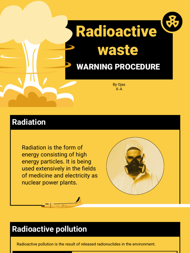 Nuclear Attack Warning Procedure by Slidesgo | PDF