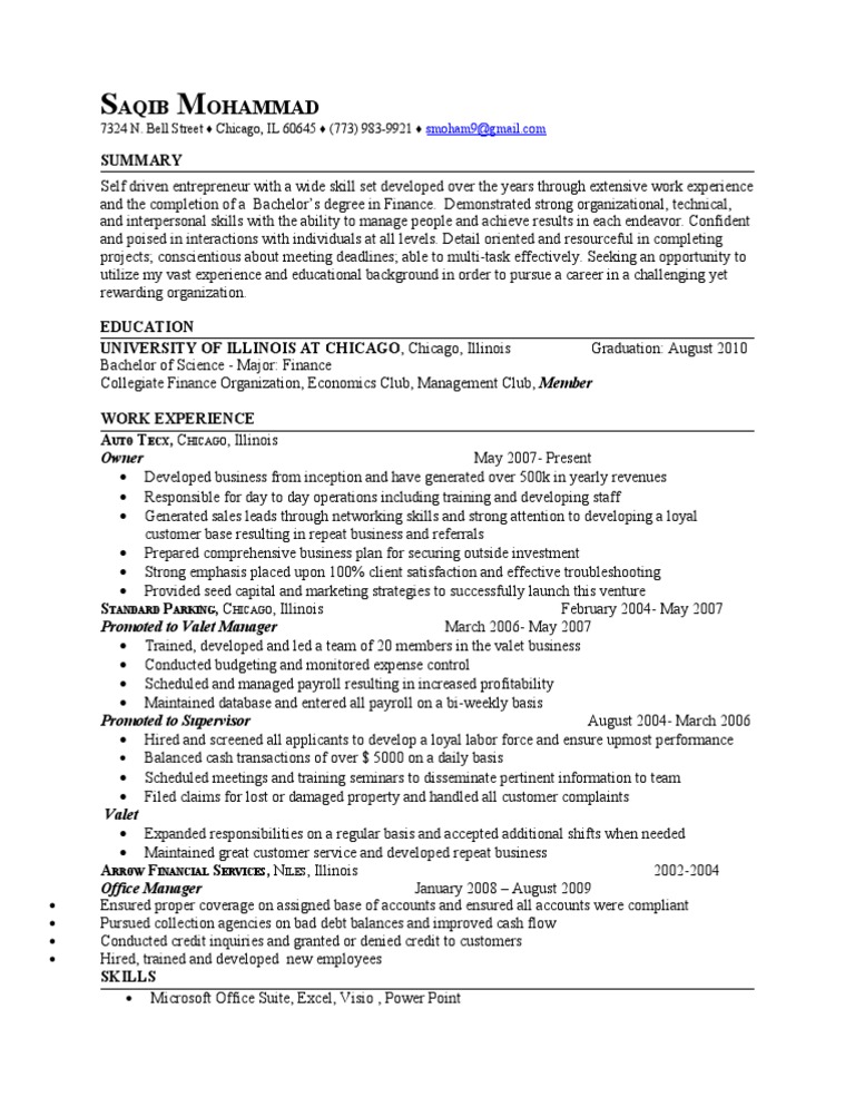 Anna Wartak Resume - 2010-12 | PDF | University Of Illinois At Urbana ...