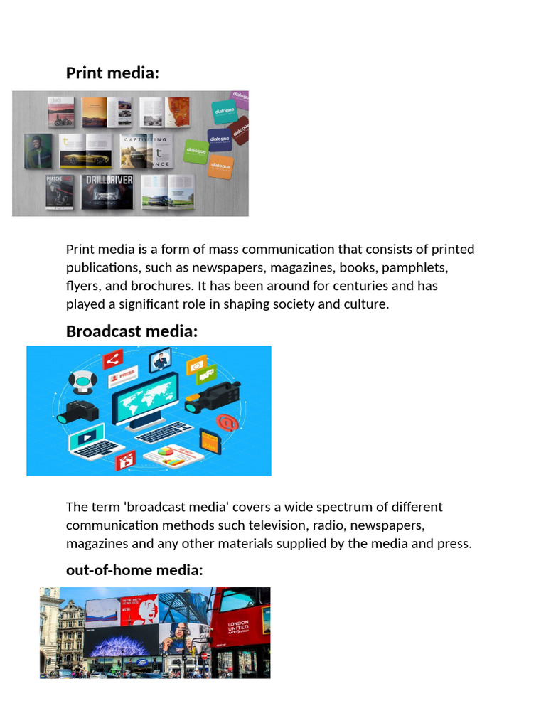 Print Media | PDF