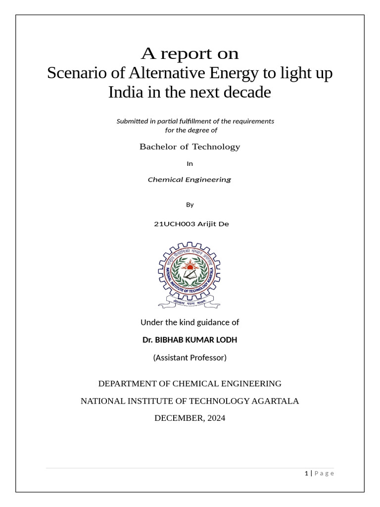 7th and 8th Sem Project Updated Final | PDF | Solar Power | Renewable ...
