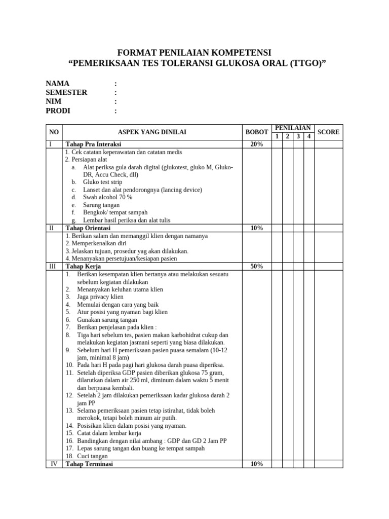 Panduan TTGO untuk Mahasiswa Medis | PDF