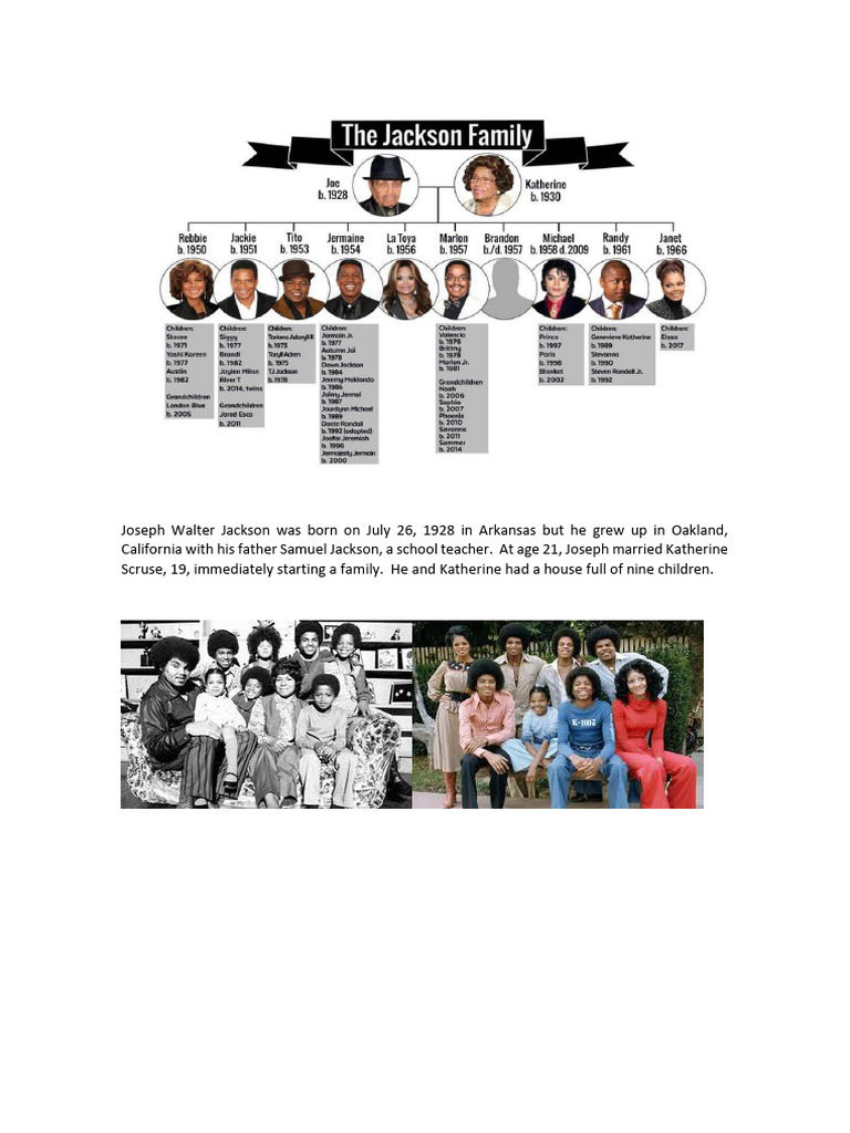 Jackson Family | PDF
