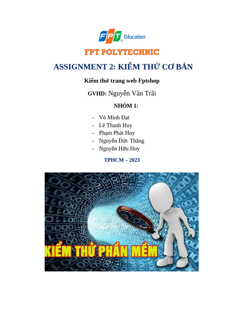 Asm2 Nhóm1 Sof3031 | PDF