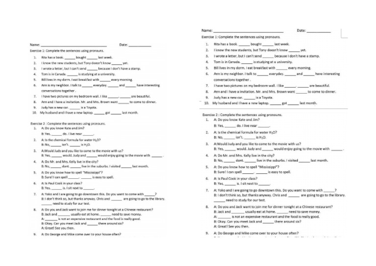 Exe Doc Grammar 00001 | PDF