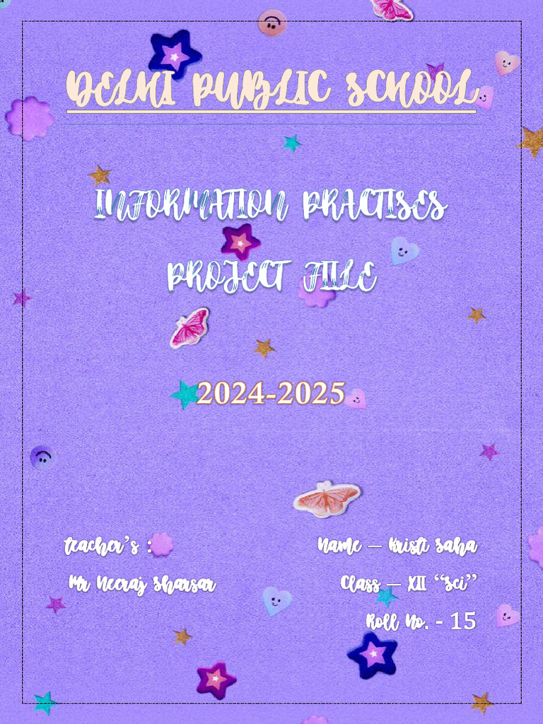 Ip Project | PDF | Computing