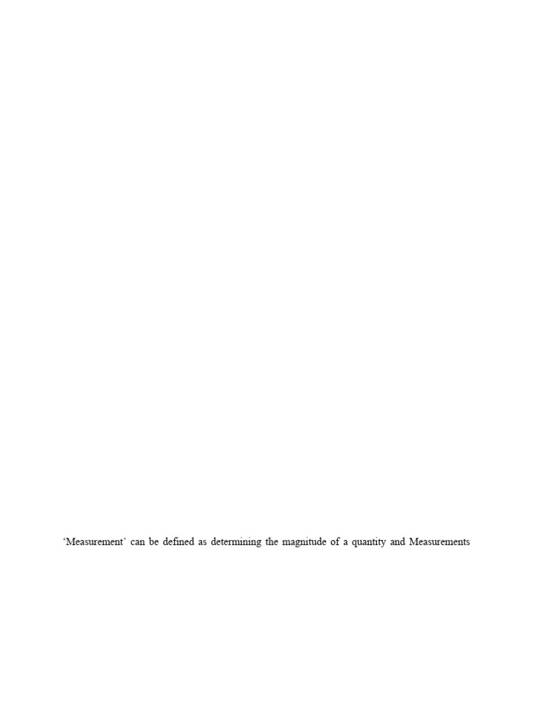 Understanding Measurement in Research | PDF | Measurement | Science