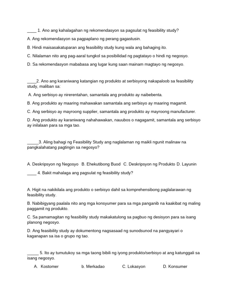 Summative Test | PDF