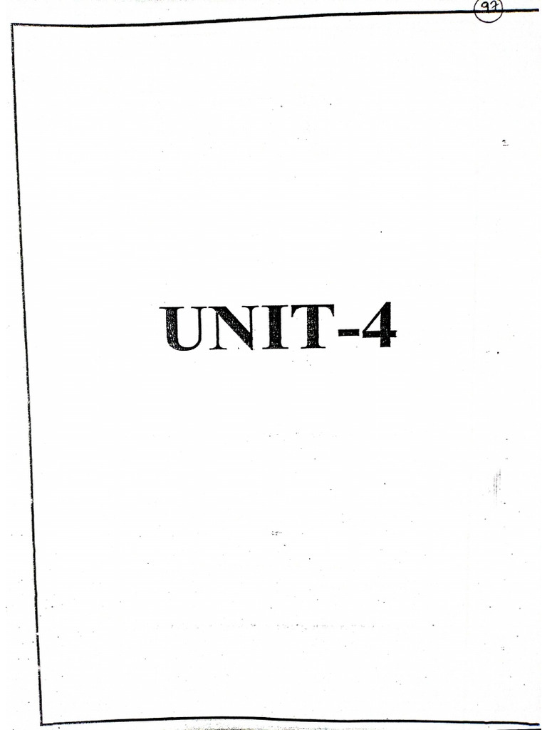 CP Unit4 | PDF