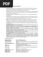 Major World Deserts Map Guide | PDF | Earth Sciences | Biogeography