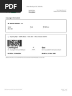 Indigo Payment Receipt | PDF