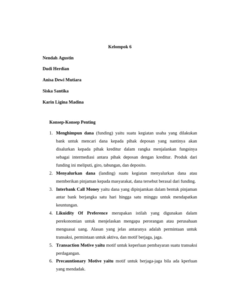 Konsep Konsep Penting | PDF