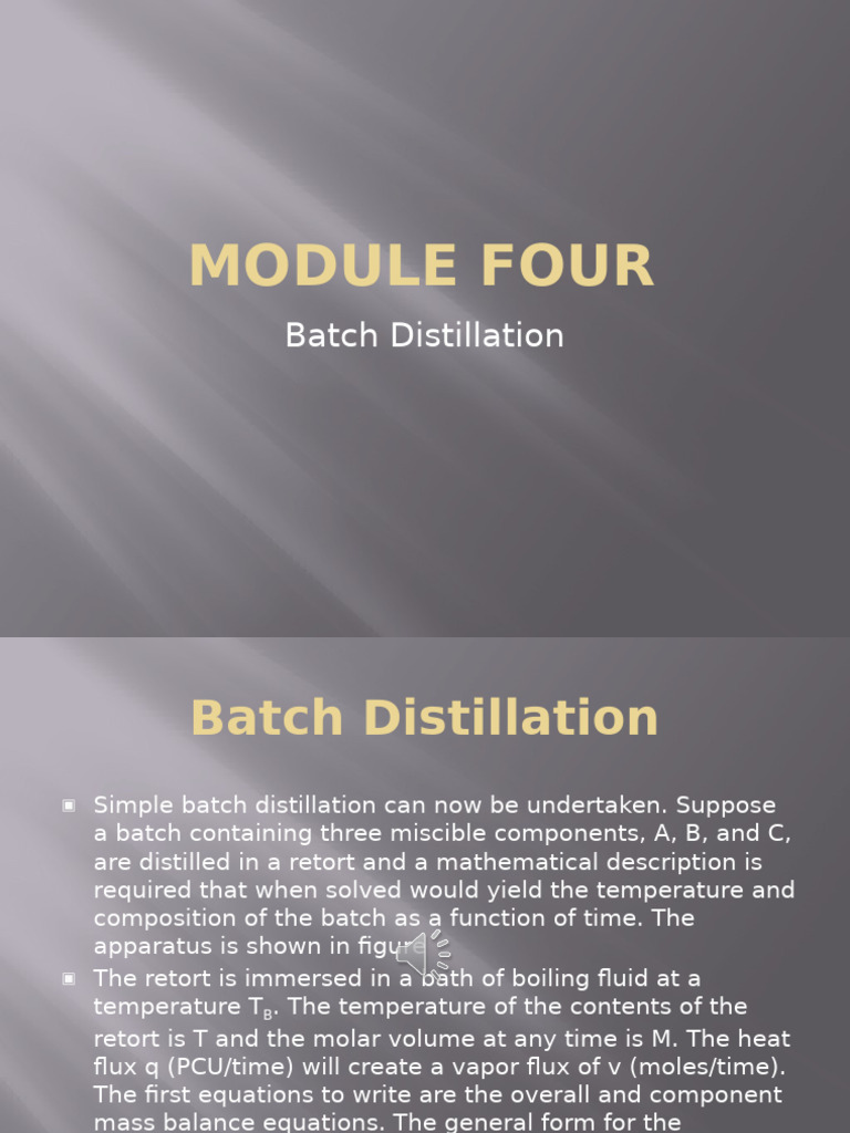 2031 237 569 Batch Distillation | PDF