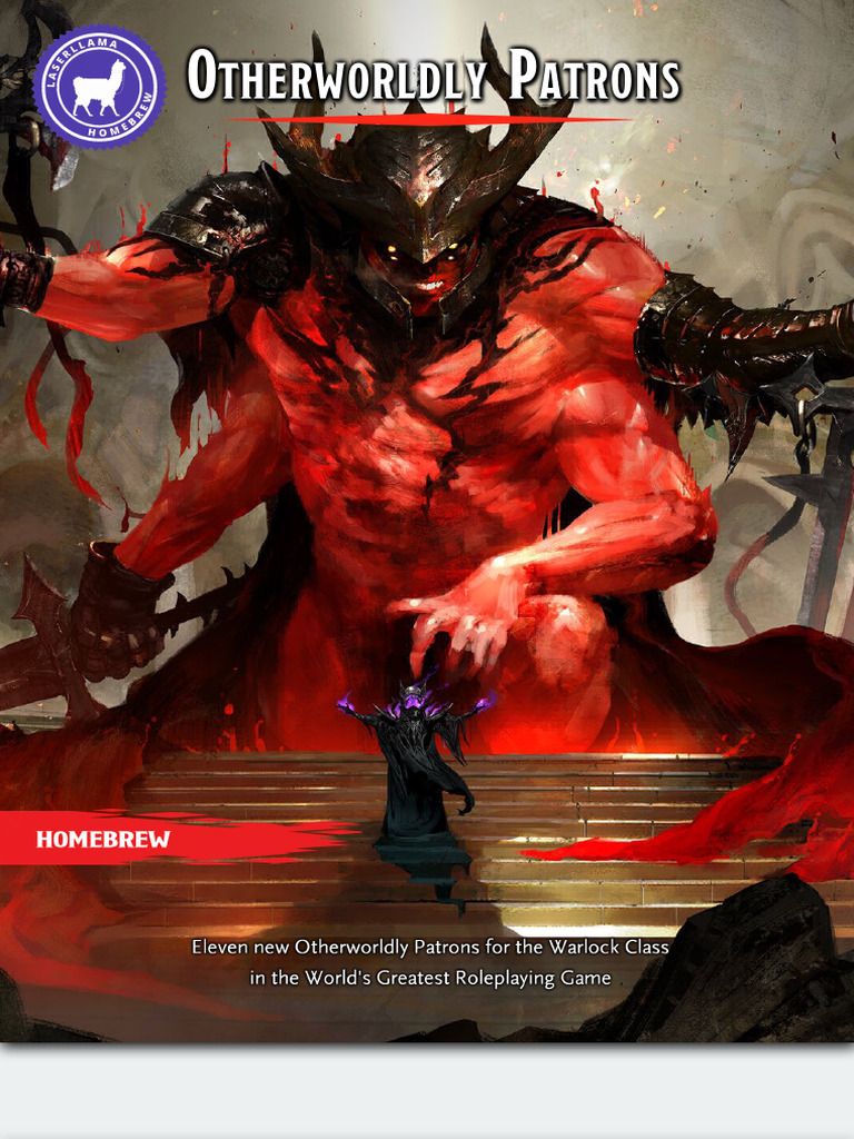 Warlock Patrons, Boons, & Invocations - GM Binder | PDF